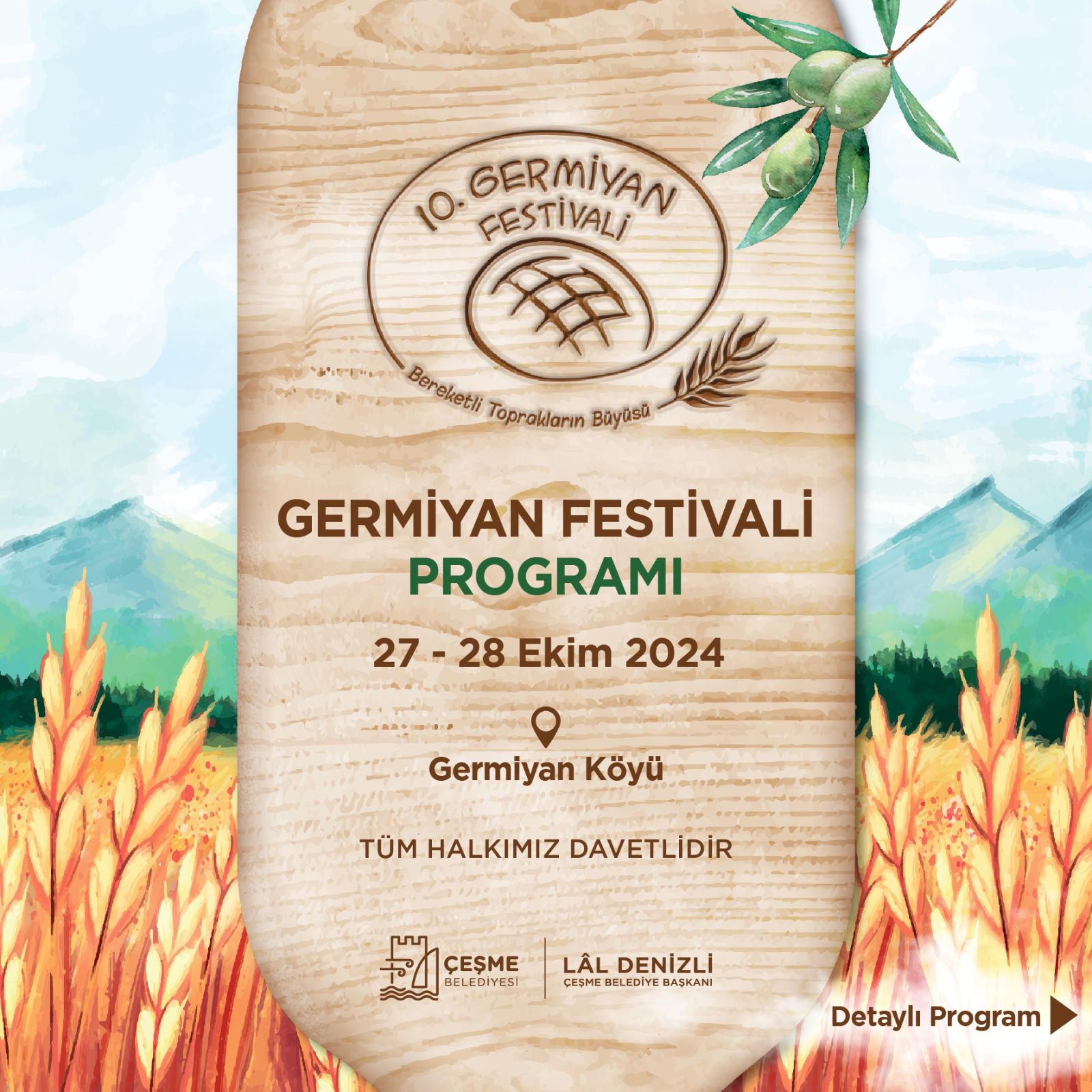 10. Germiyan Festivali’nin tarih değişti!